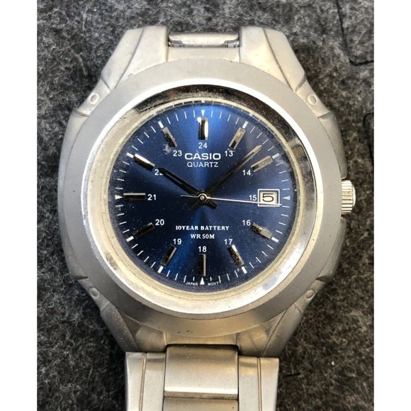 Casio | Accessories | Vintage Casio 279 Analog Watch Silver Tone Not ...